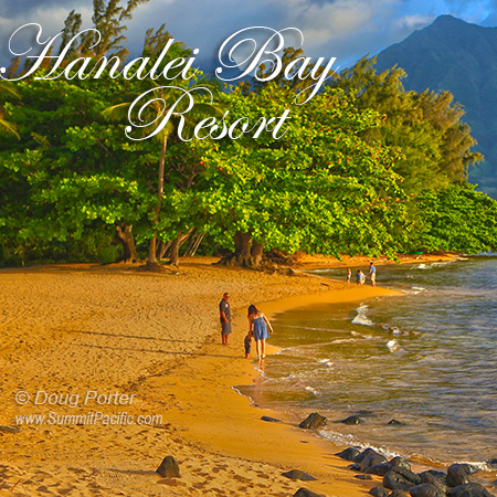 Hanalei Bay Resort Property Map